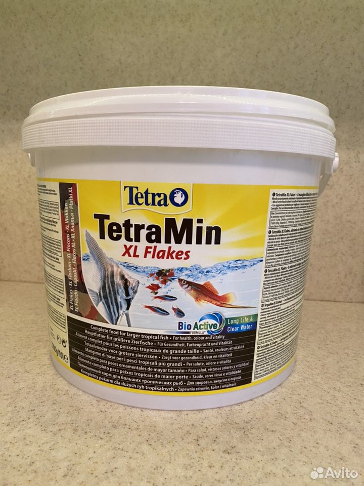 Tetra Min XL Flakes 10 литров
