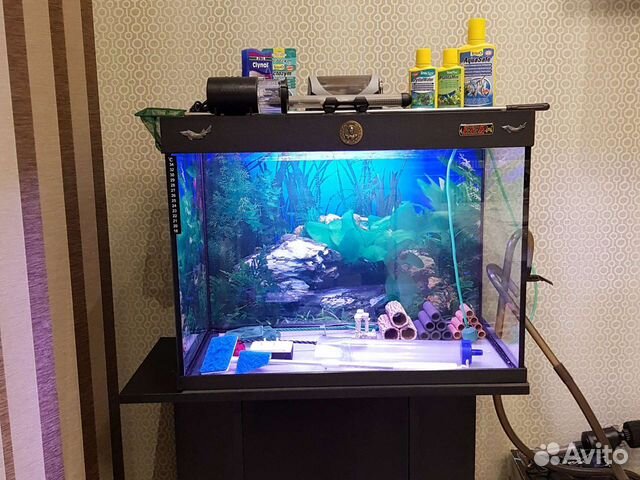 Аквариум с тумбой 75 л