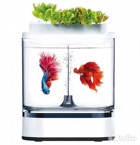 Акваферма Xiaomi Geometry Mini Lazy Fish Tank Pro