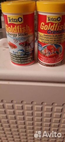 Корм для золотых рыбок