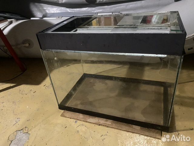 Аквариум для рыбок, б/у, 75л