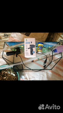 Аквариум + все принадлежности