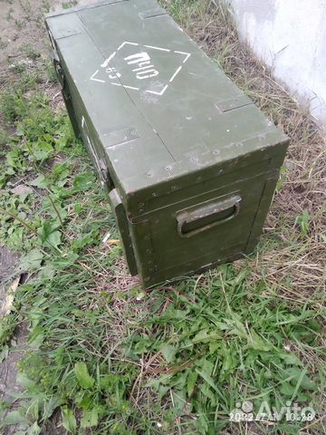 Ящик деревянный военный армейский в Новосибирске, цена 1 500 руб ...